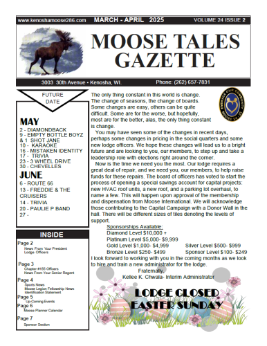 Kenosha Moose Lodge #286